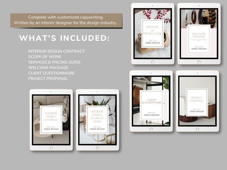 Interior Design New Business Bundle - Interior Design - Business ...