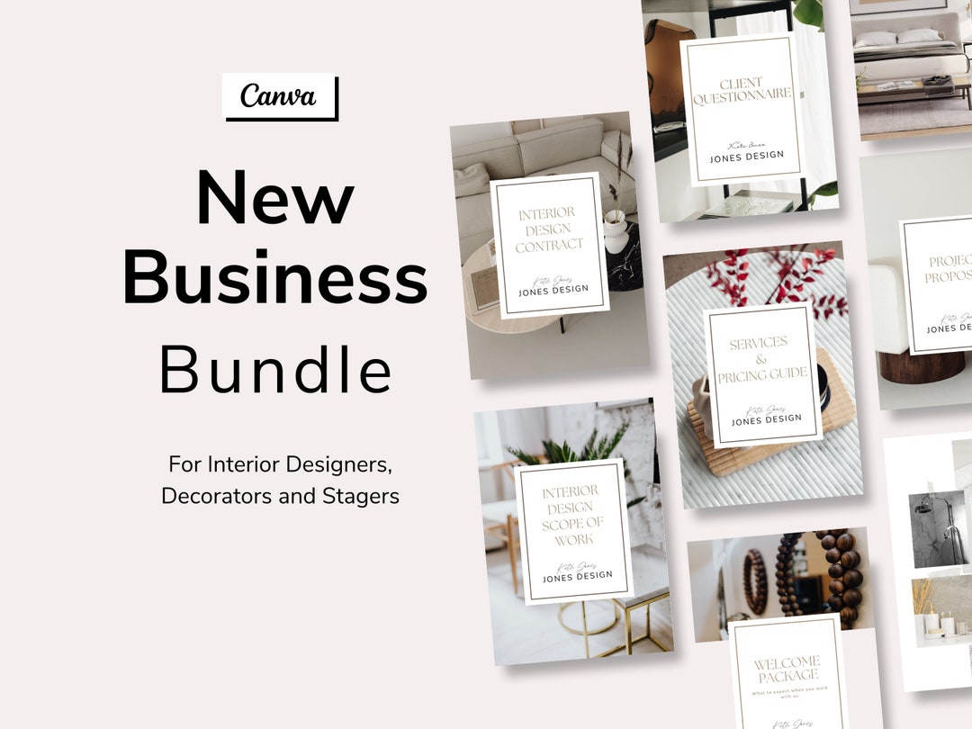 Interior Design New Business Bundle - Interior Design - Business ...