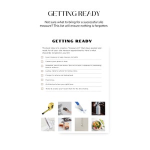 Interior Design Site Measure Checklist How to Measure a - Etsy