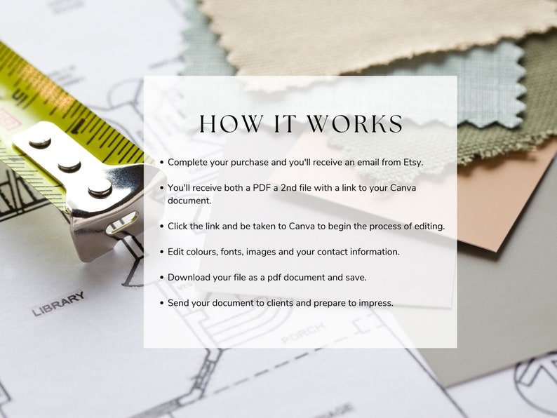 Interior Design Site Measure Checklist - How to Measure a Space ...