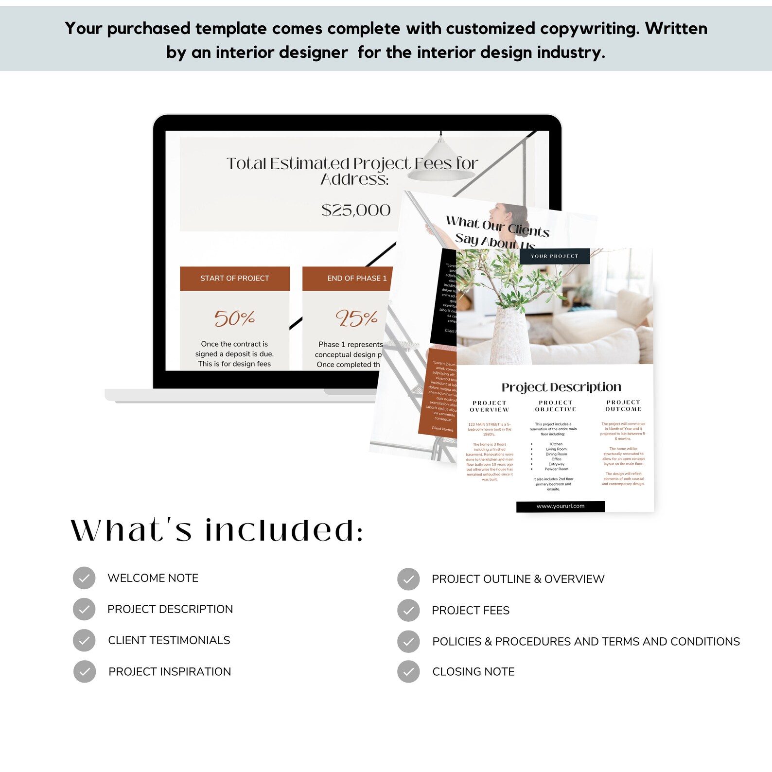 Client Project Proposal Fully Editable Canva Template - Etsy
