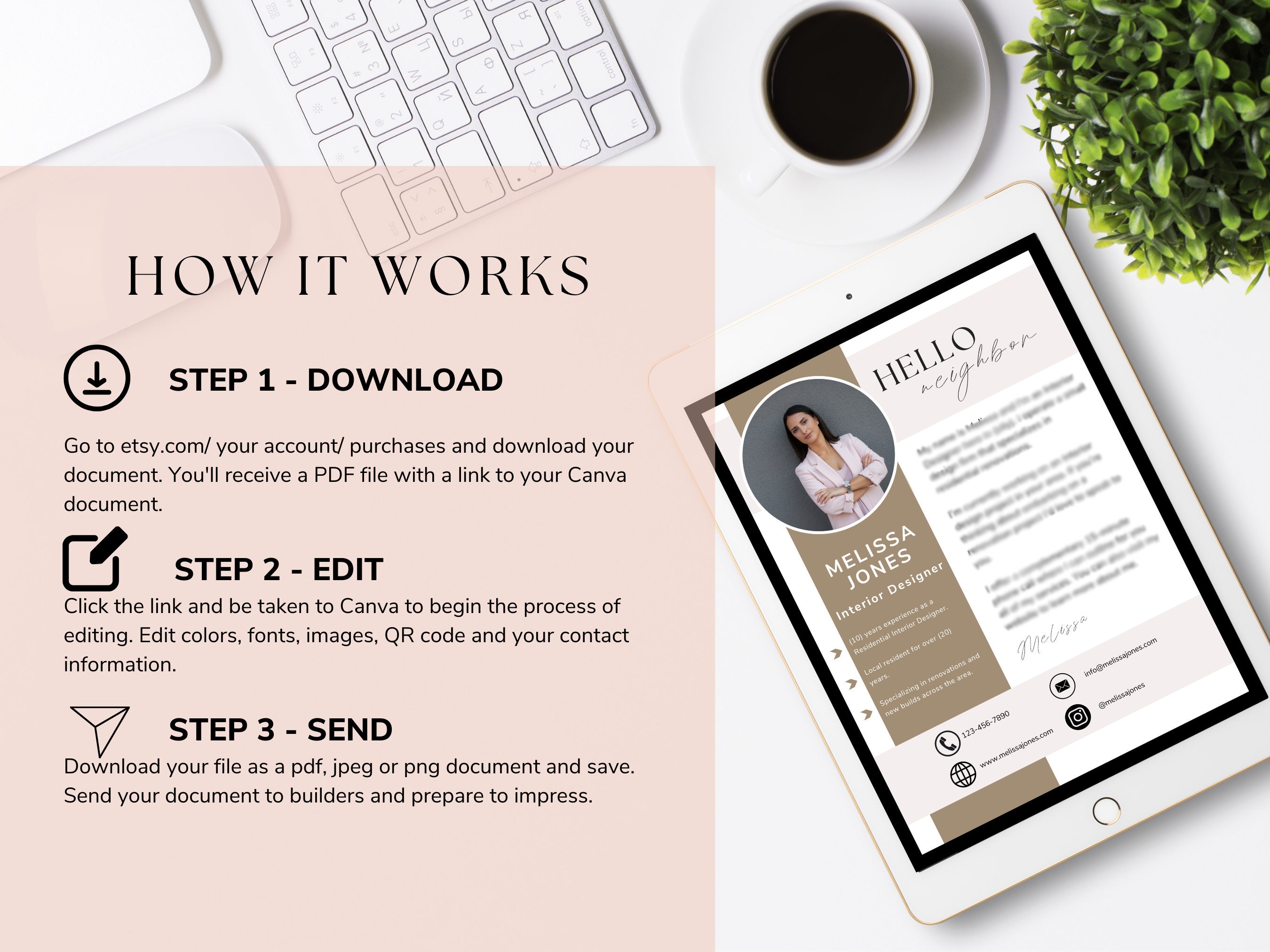 Client Prospecting Letter / Interior Design Introduction Letter ...