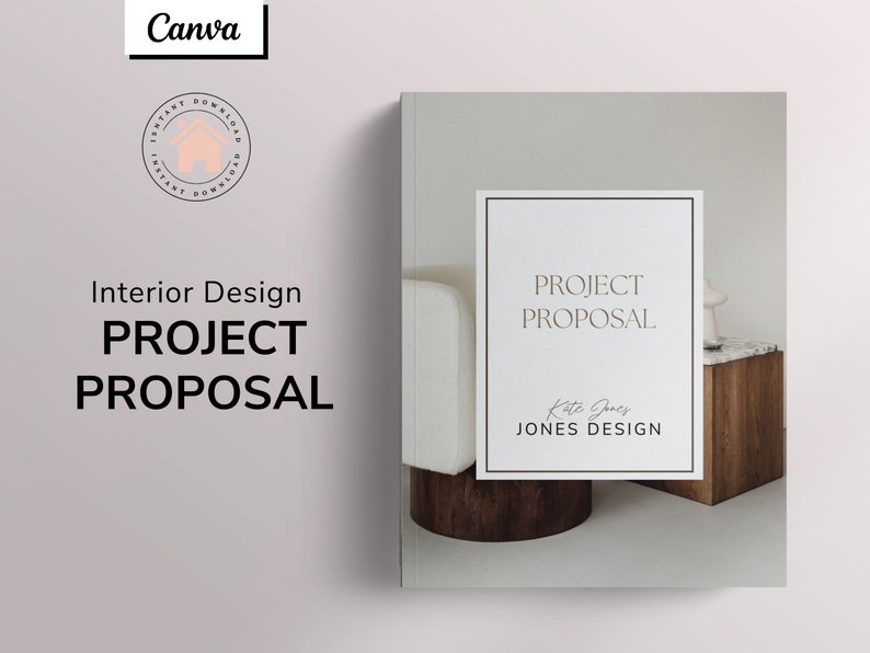 Client Project Proposal Fully Editable Canva Template - Etsy