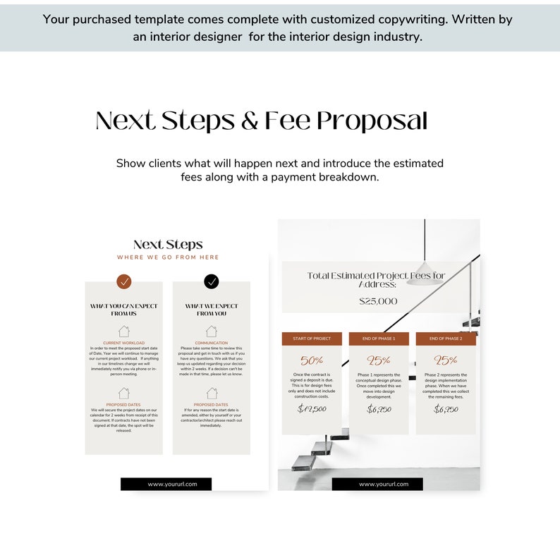 Client Project Proposal Fully Editable Canva Template - Etsy
