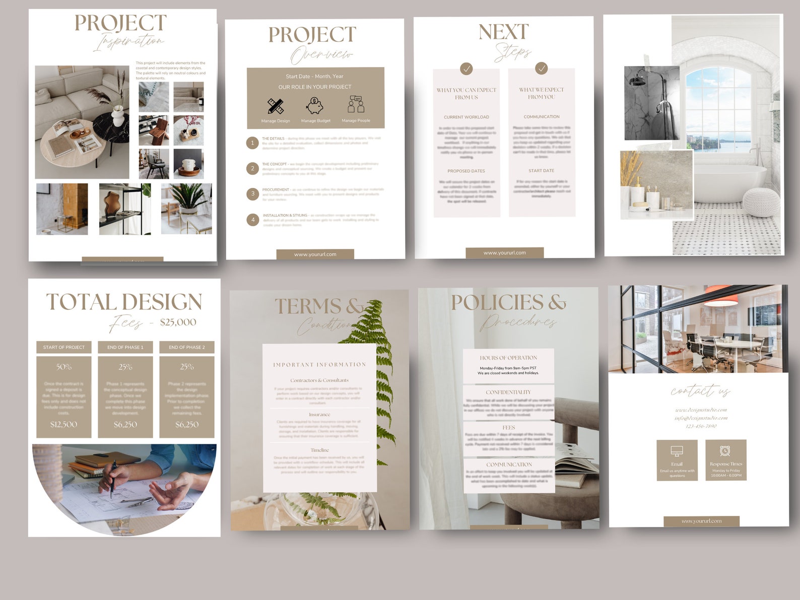 Client Project Proposal - Fully Editable - Canva Template - Project ...