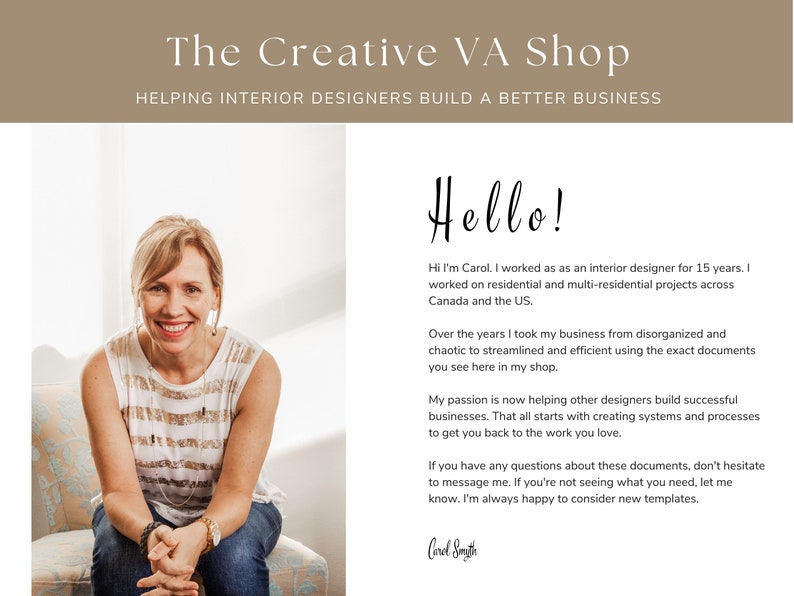 Builder Prospecting Letter / Interior Design Introduction Letter ...