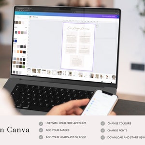 Interior Design Welcome Package - Welcome Packet - Canva Template ...