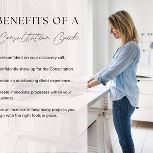 Client Consultation Guide - Discovery Call Checklist - Canva Template ...