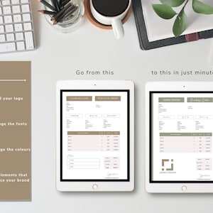 Purchase Order Template - Canva Template - Interior Design Purchase ...