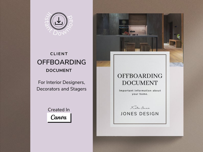 Client Offboarding Template - Interior Design Offboarding - Canva ...