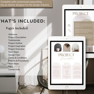 Client Project Proposal - Fully Editable - Canva Template - Project Estimate - Interior Design ...