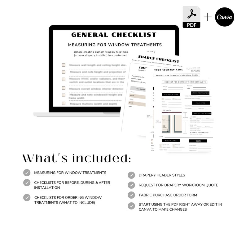 Interior Design Window Treatment Checklist Window Treatments Interior ...