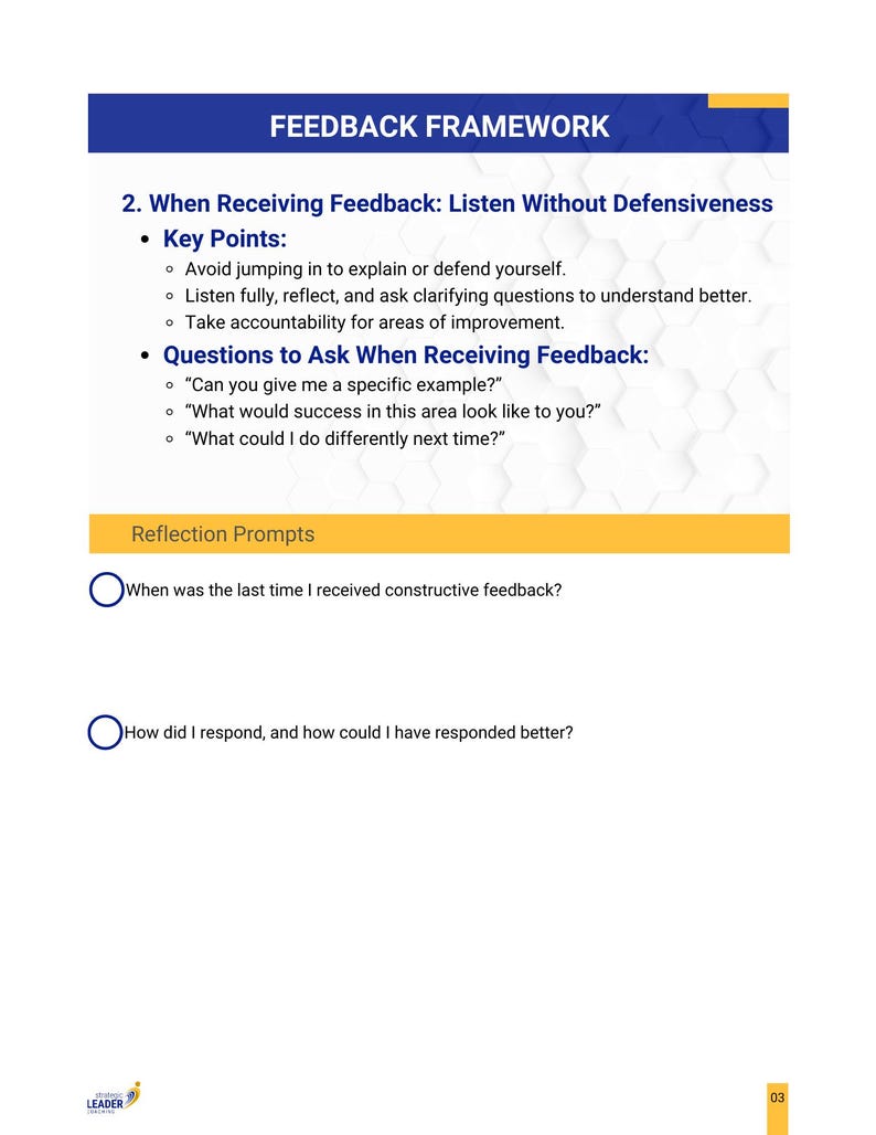 Mastering Feedback for Leadership Growth, the Fastest Way to Improve ...