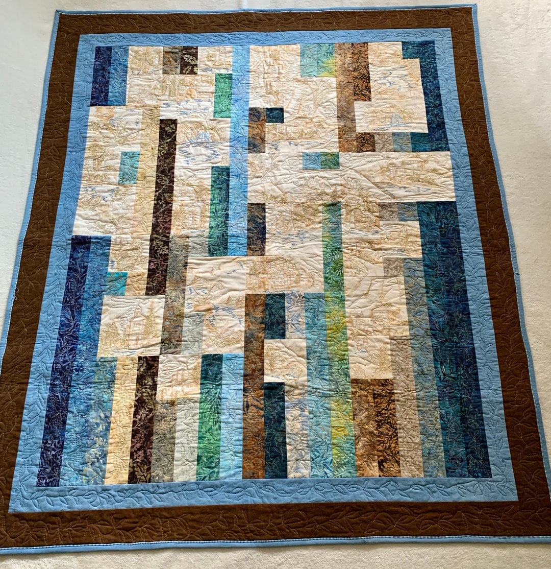 Color by Thread Art Quilt - Etsy