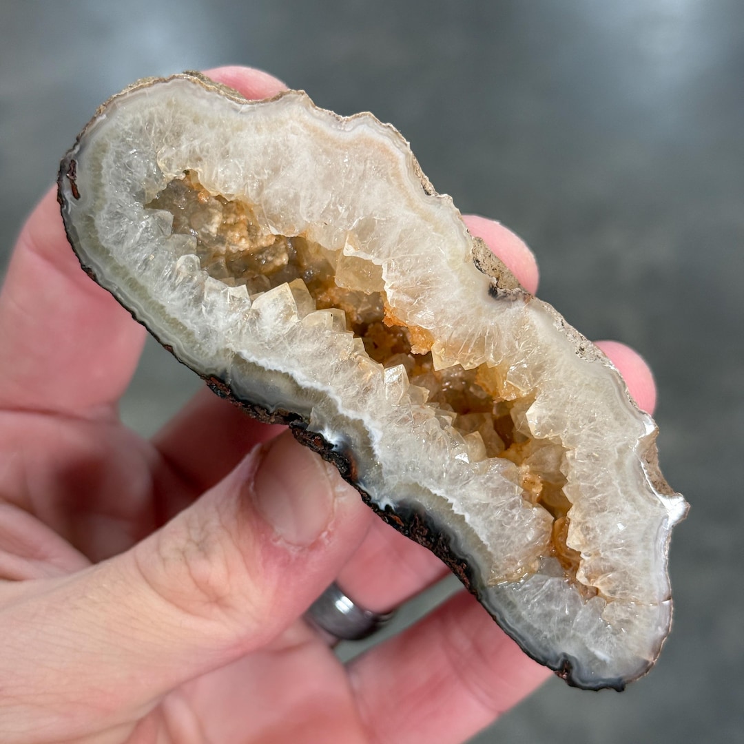 5.9oz Picacho Geode Agate | Polished - Etsy