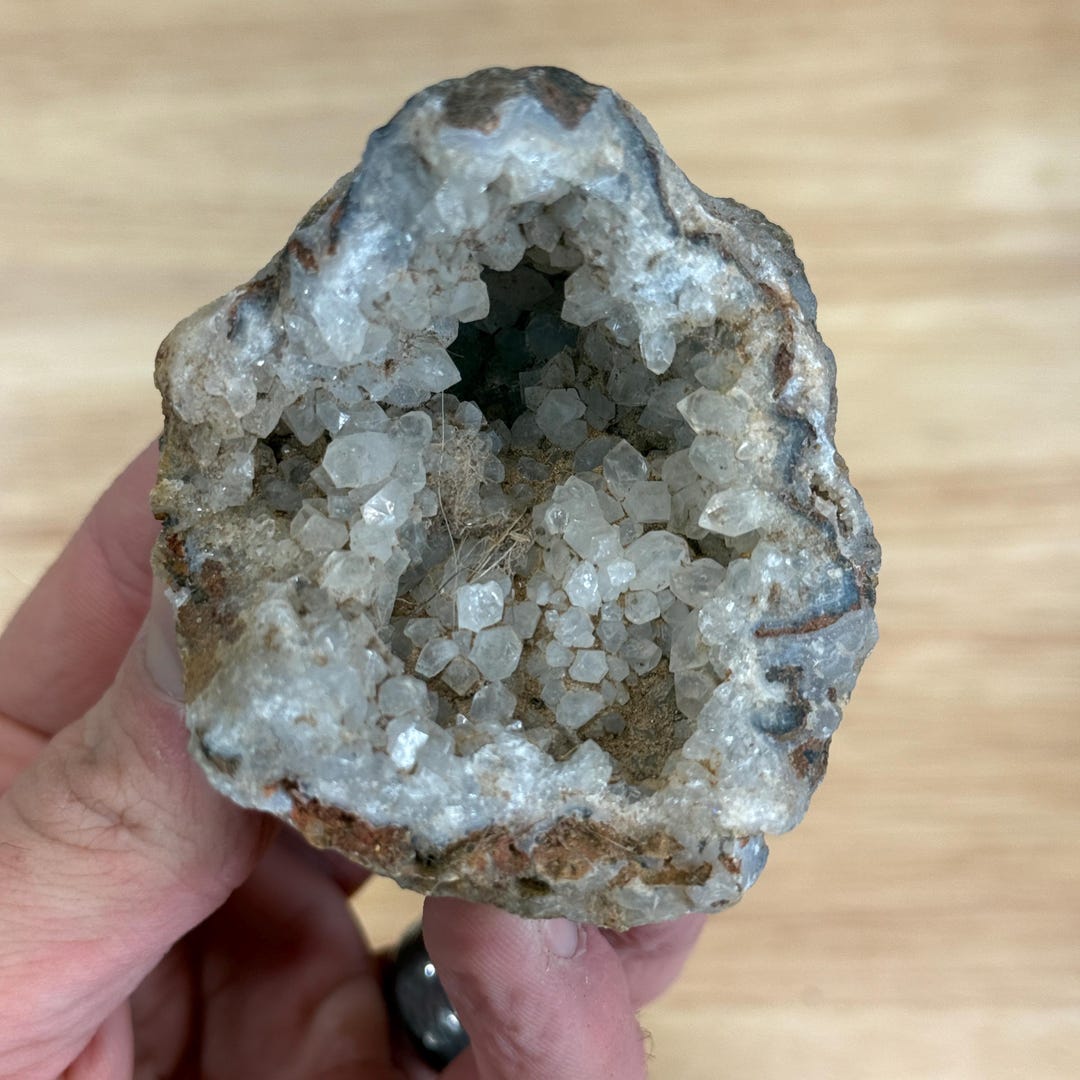 5.0oz Calandria Geode Agate Rough Stone - Etsy