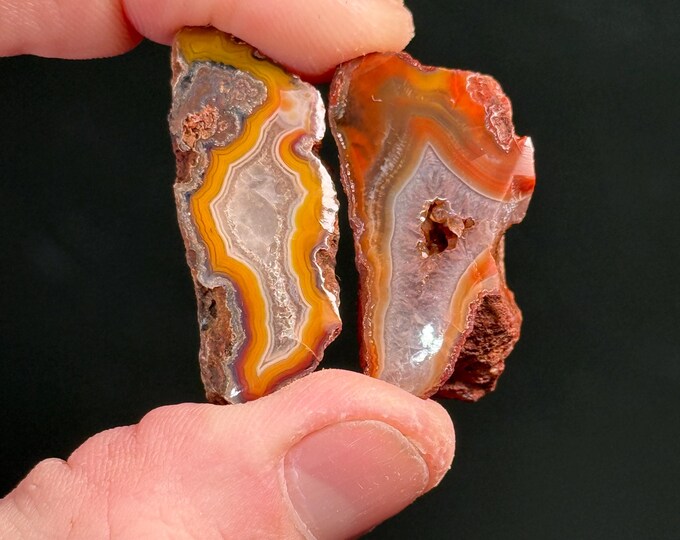 0.9oz Malawi Agates (africa) | Polished - Etsy
