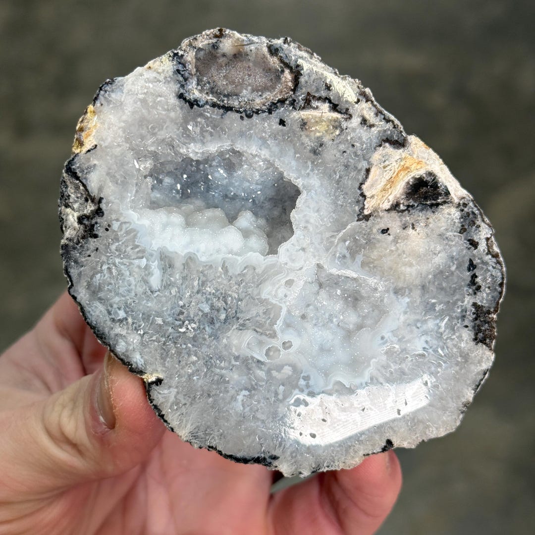 9.7oz Trancas Geode (mexico) | Polished - Etsy