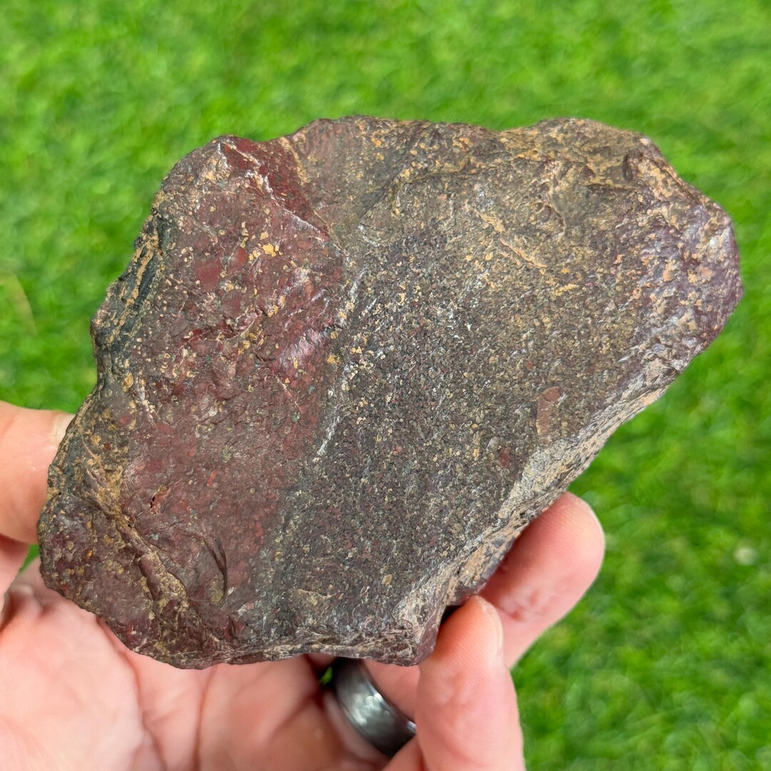 14oz Red Oolitic Jasper | Raw Mineral - Etsy