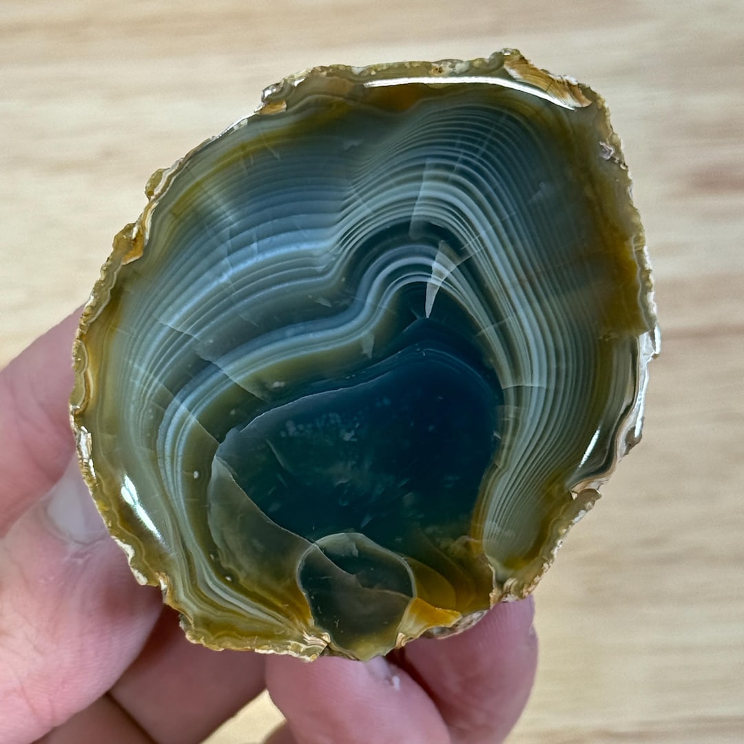 4.4oz Island Agate Polished - Etsy