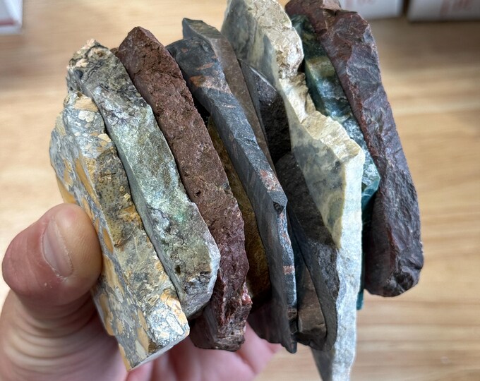 Rock Slabs | Random Assortment Sm-med | Rock Slabs - Etsy