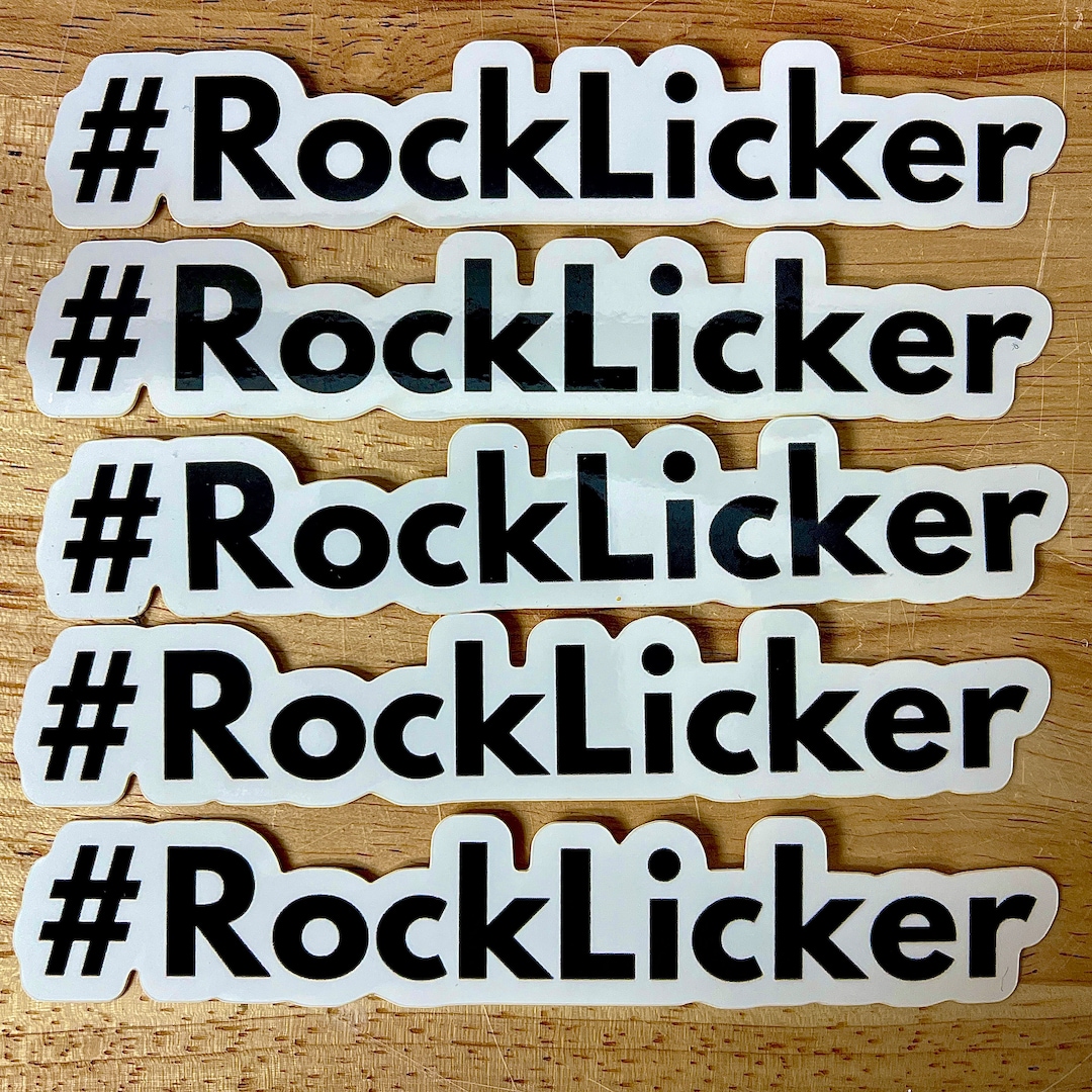 Rock Licker Sticker “#rocklicker” | Vinyl Sticker | Taylor's ...
