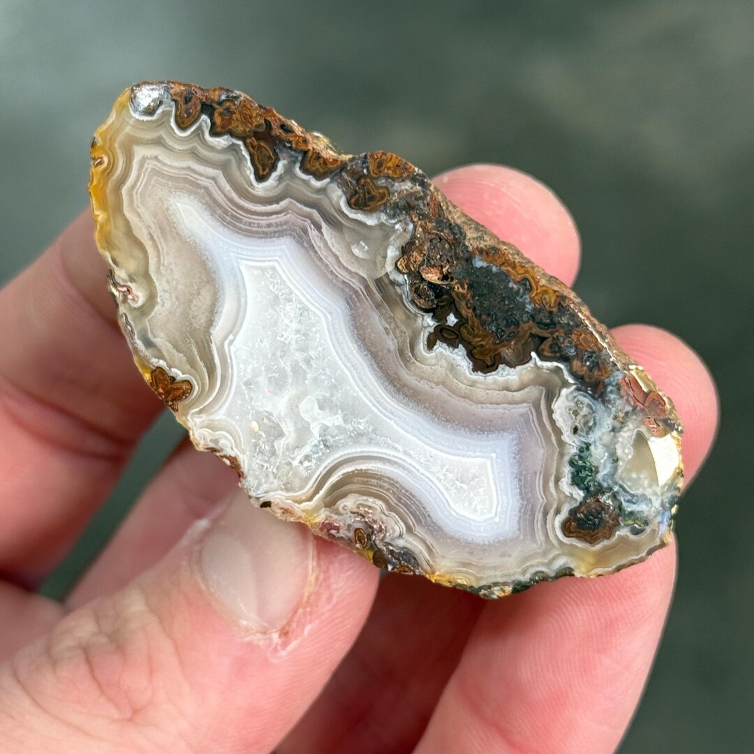 1.7oz Calandria Agate | Polished - Etsy