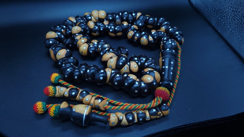 Monjahla Style Bayefall Beads Serpent Type Beads 100 Count Sufi Prayer ...