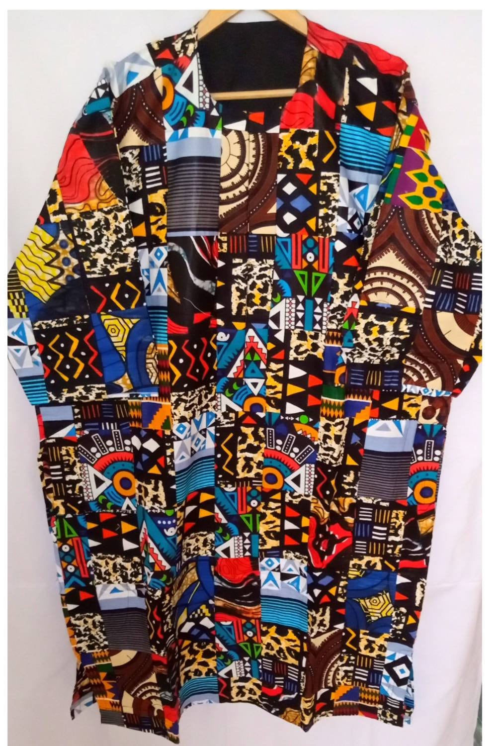Bayefall Custom Made Patchwork 100% Real African Wax Fabrics Made to ...