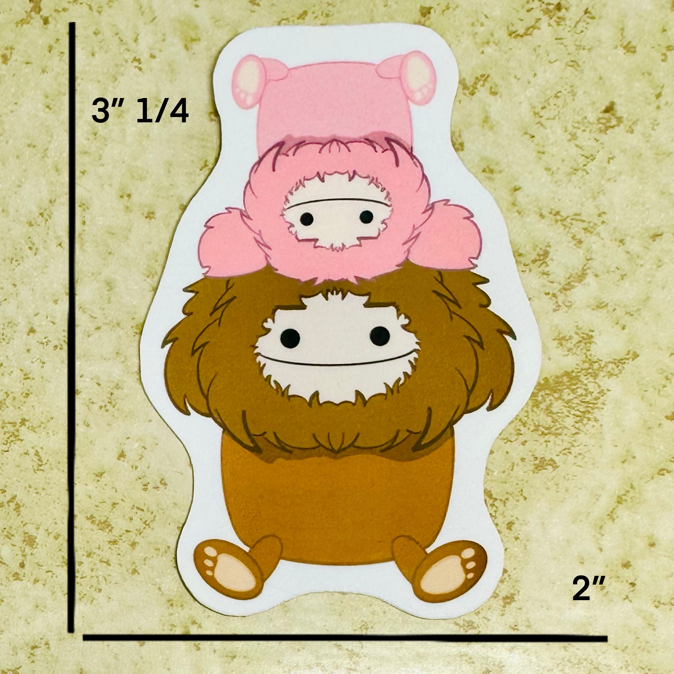 Bigfeets Squish Sticker Inspired Design Cute Squishmallow Stickers ...