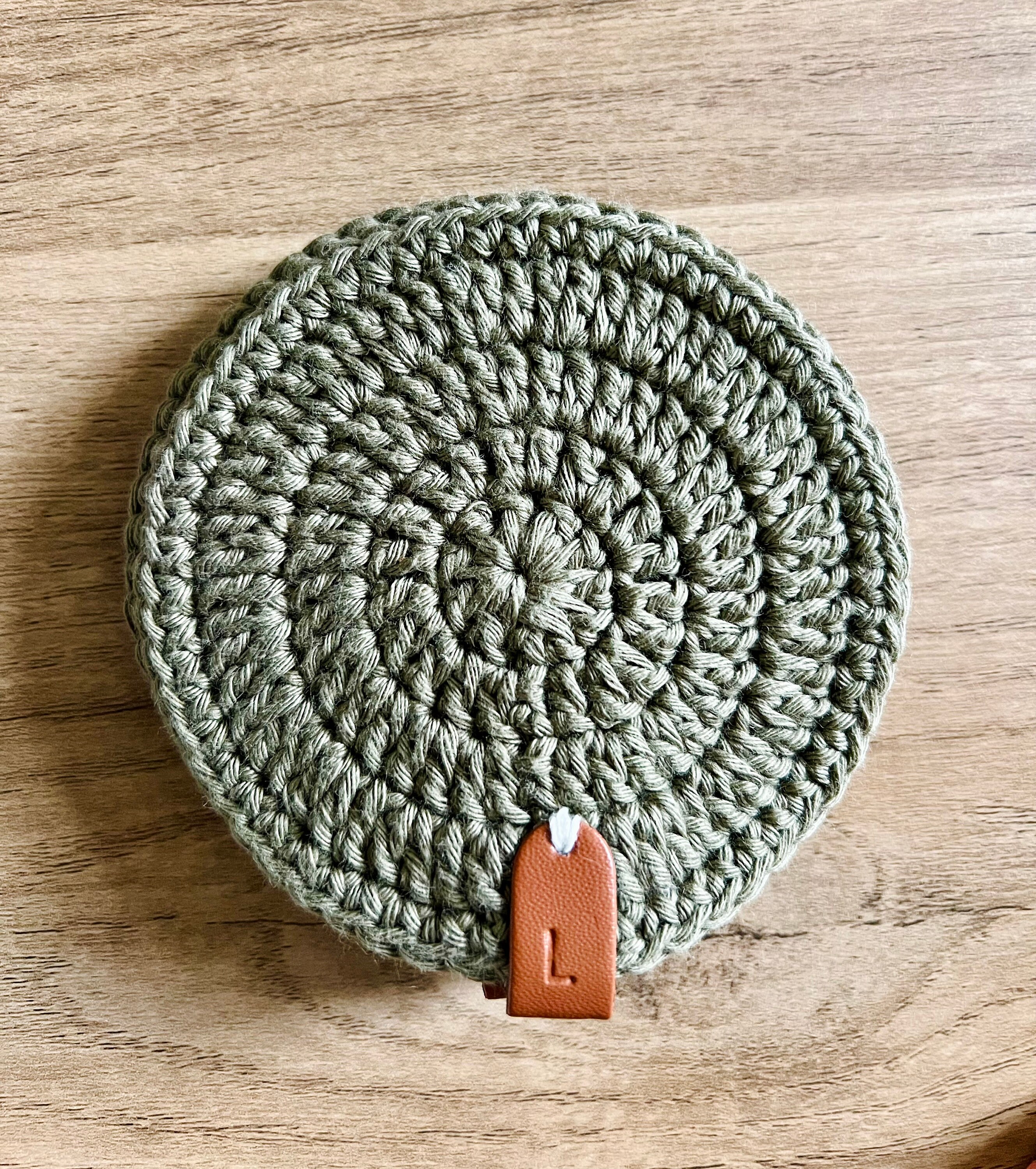 Set of 4 Handmade Crochet Coasters | Crochet Coaster Set | Housewarming ...