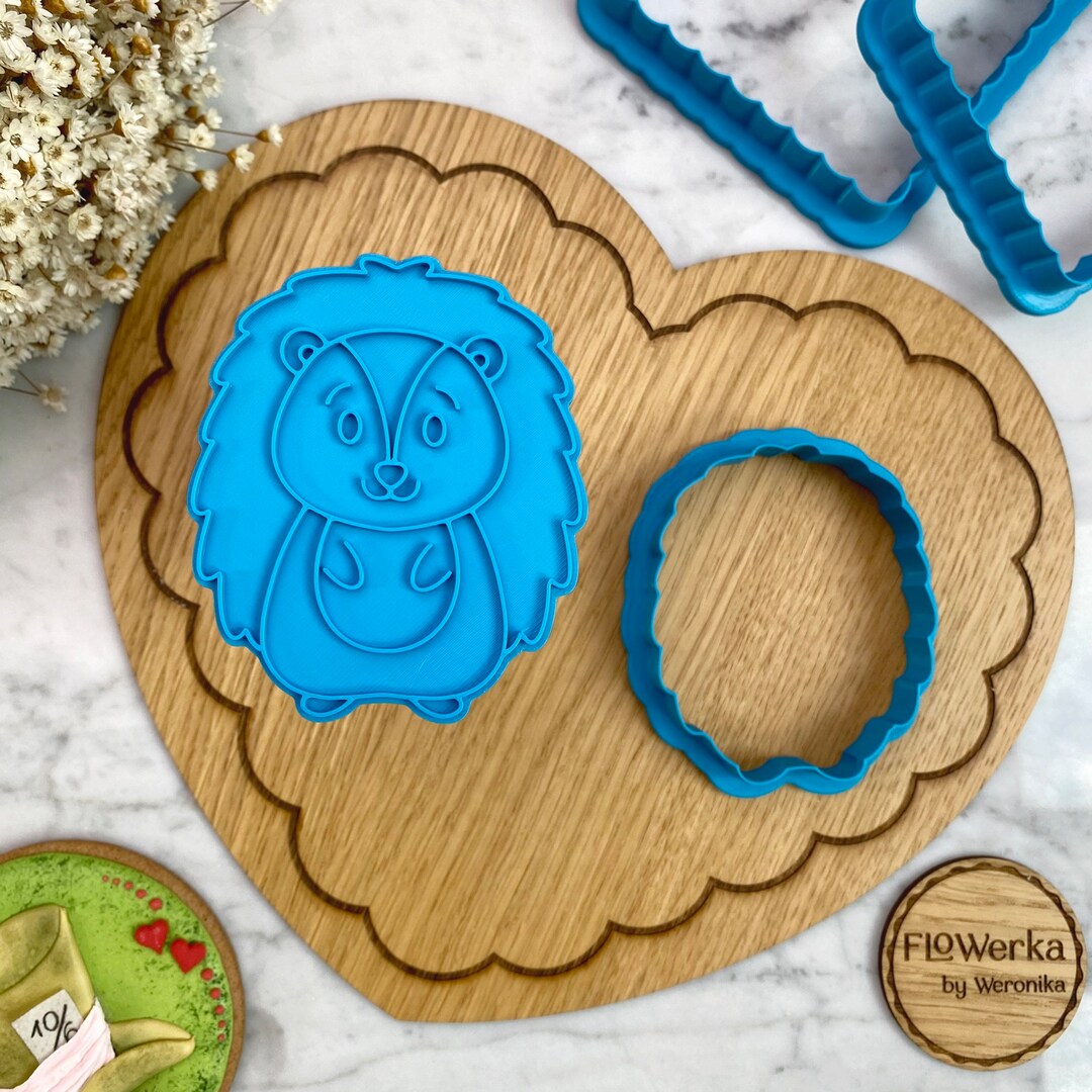 Hedgehog Cookie Cutter and Stamp - Etsy