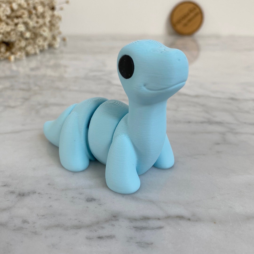 Brontosaurus Dinosaur 3D Printed - Etsy