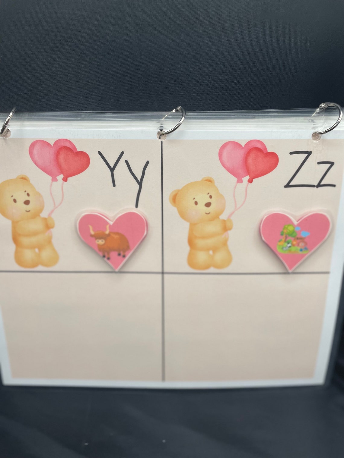 Beginning Sounds Alphabet Reading Phonics Activity Busy Book Game ...