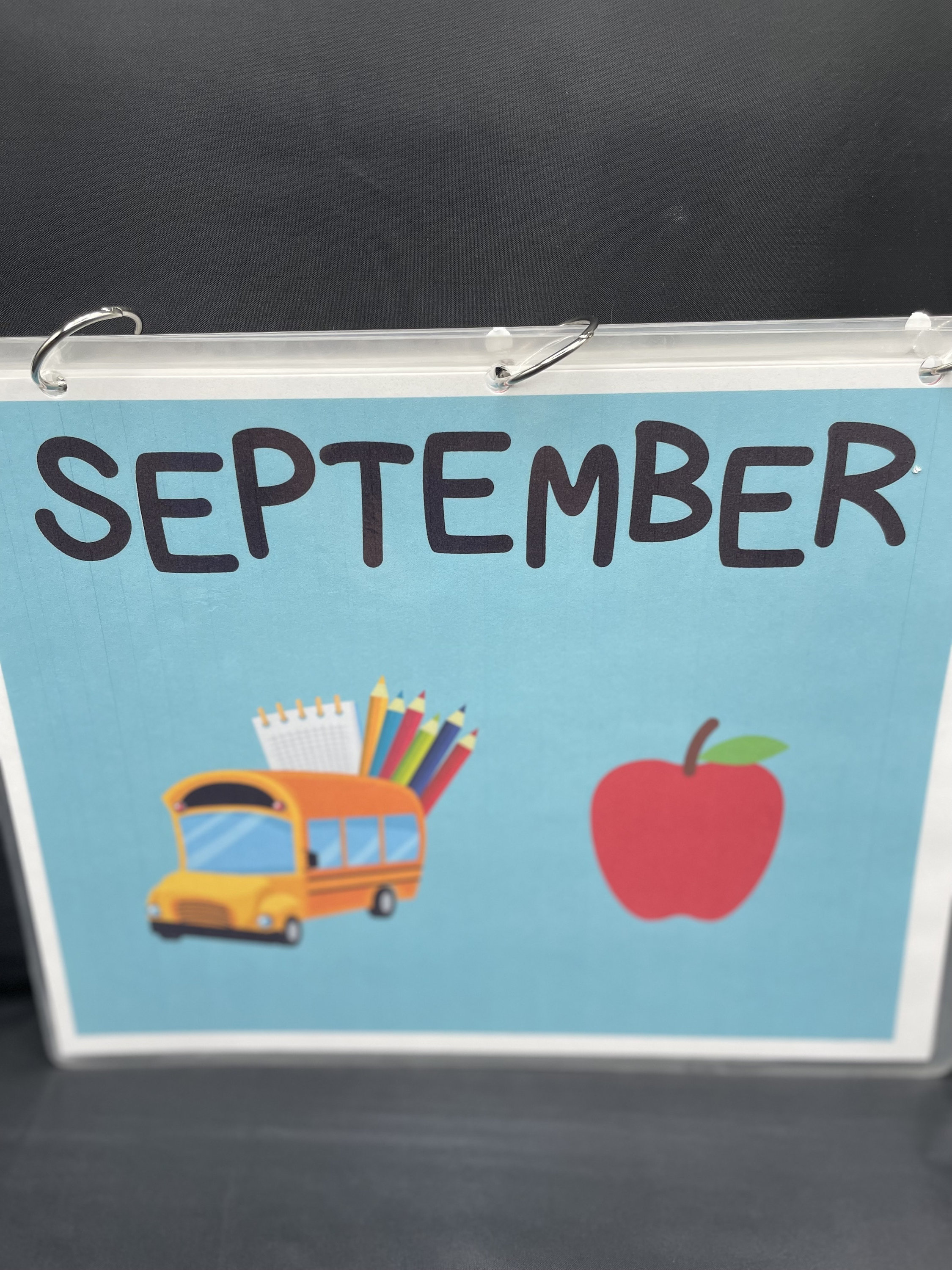 Months of the Year Activity Busy Book Game Educational Children - Etsy