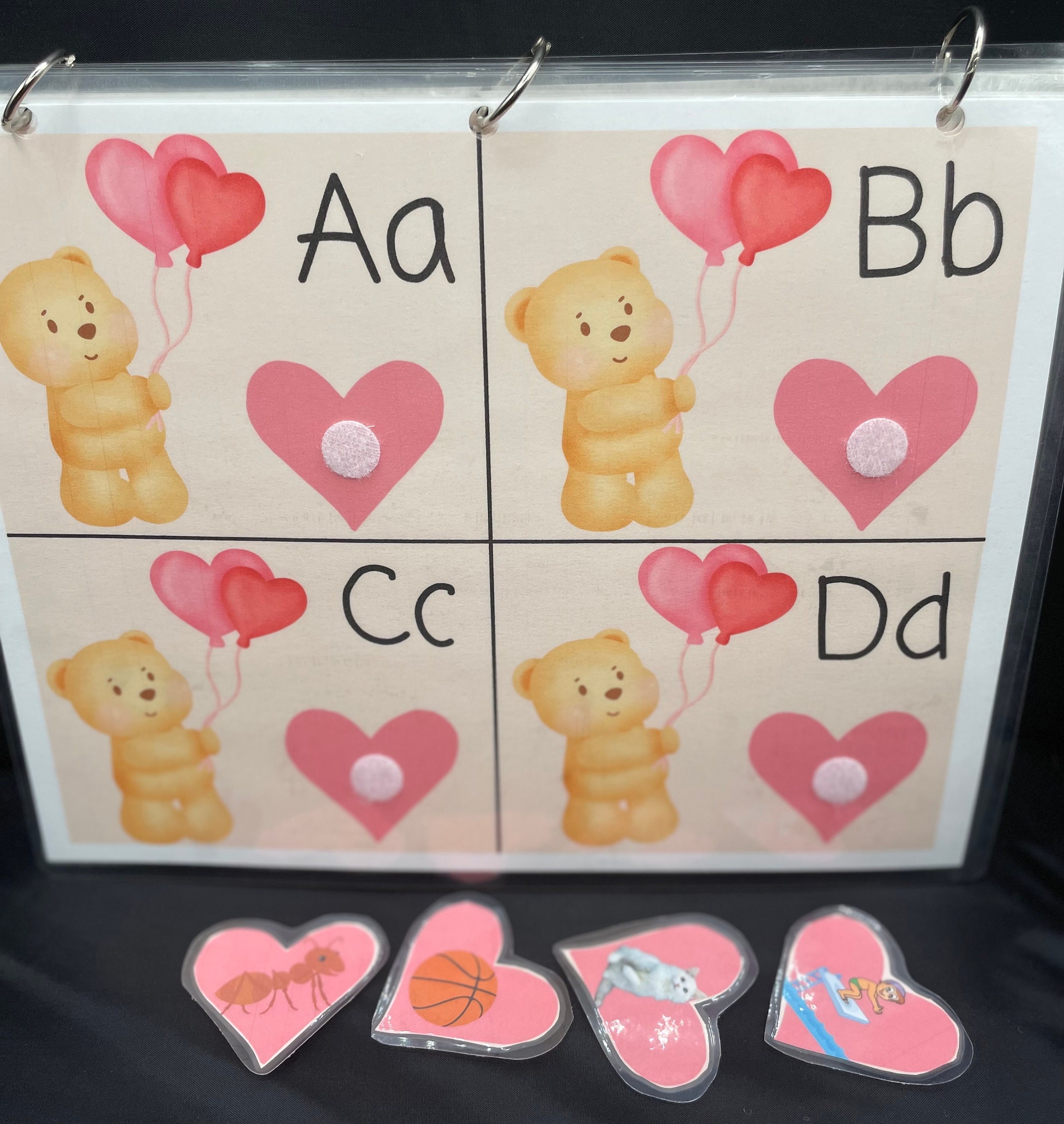 Beginning Sounds Alphabet Reading Phonics Activity Busy Book Game ...