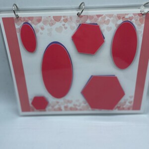Matching Shapes Activity Busy Book Game Educational Math Preschool - Etsy