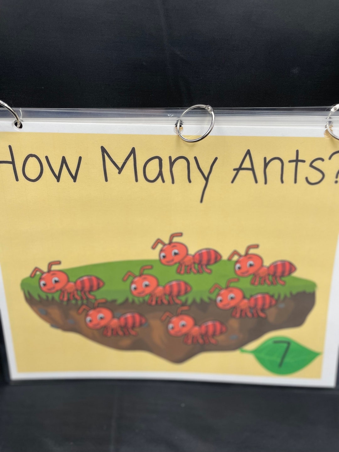 Counting Numbers 0-10 Activity Busy Book File Folder Math Center ...