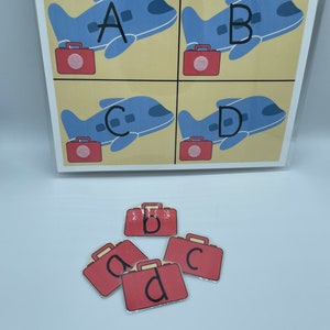 Preschool Activity Busy Book Alphabet Letters Educational Childrens - Etsy