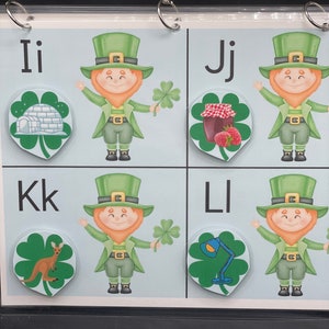 Beginning Sounds Alphabet Reading Phonics Activity Busy Book Game ...