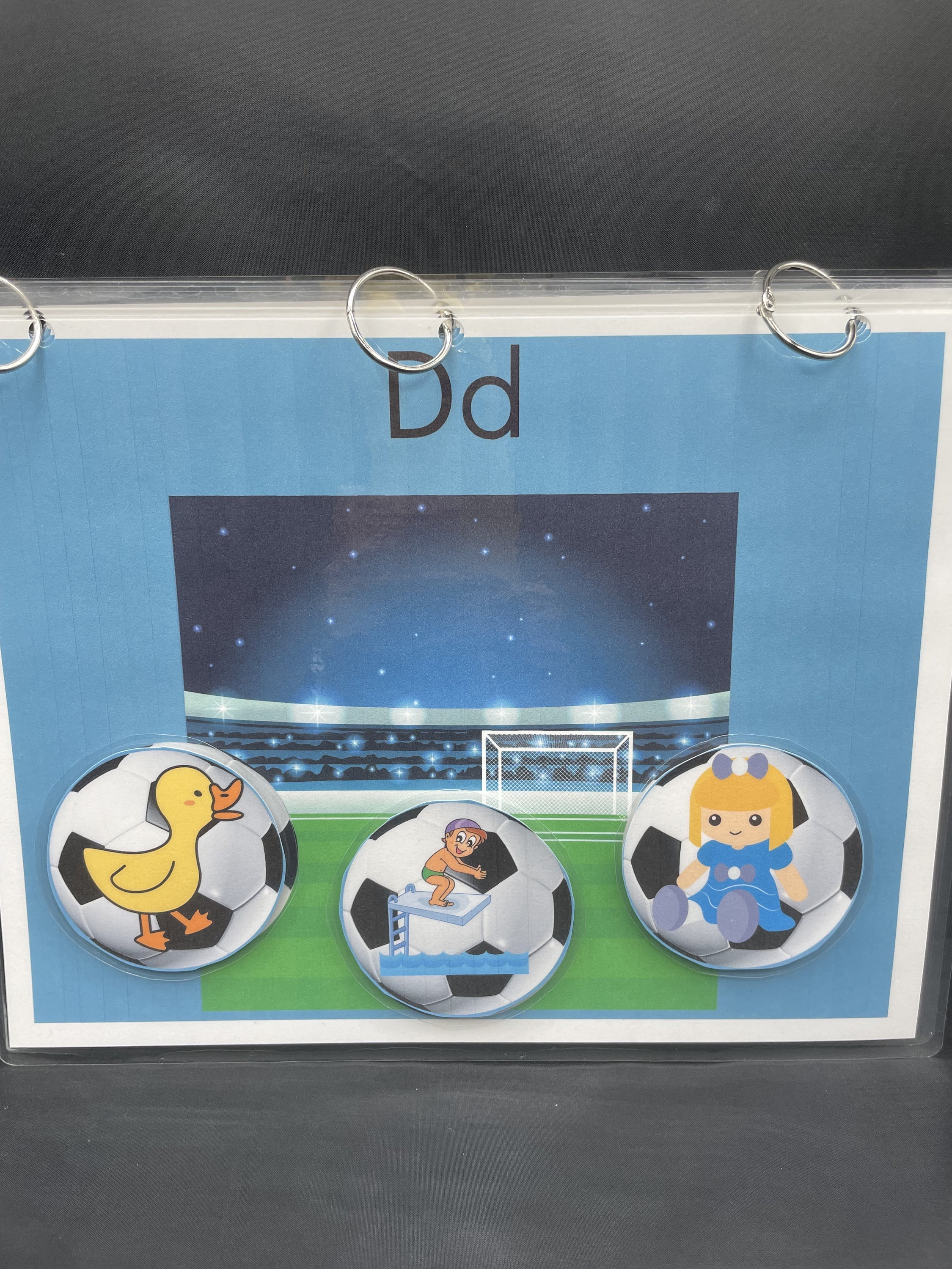 Beginning Sounds Alphabet Reading Phonics Activity Busy Book Game ...