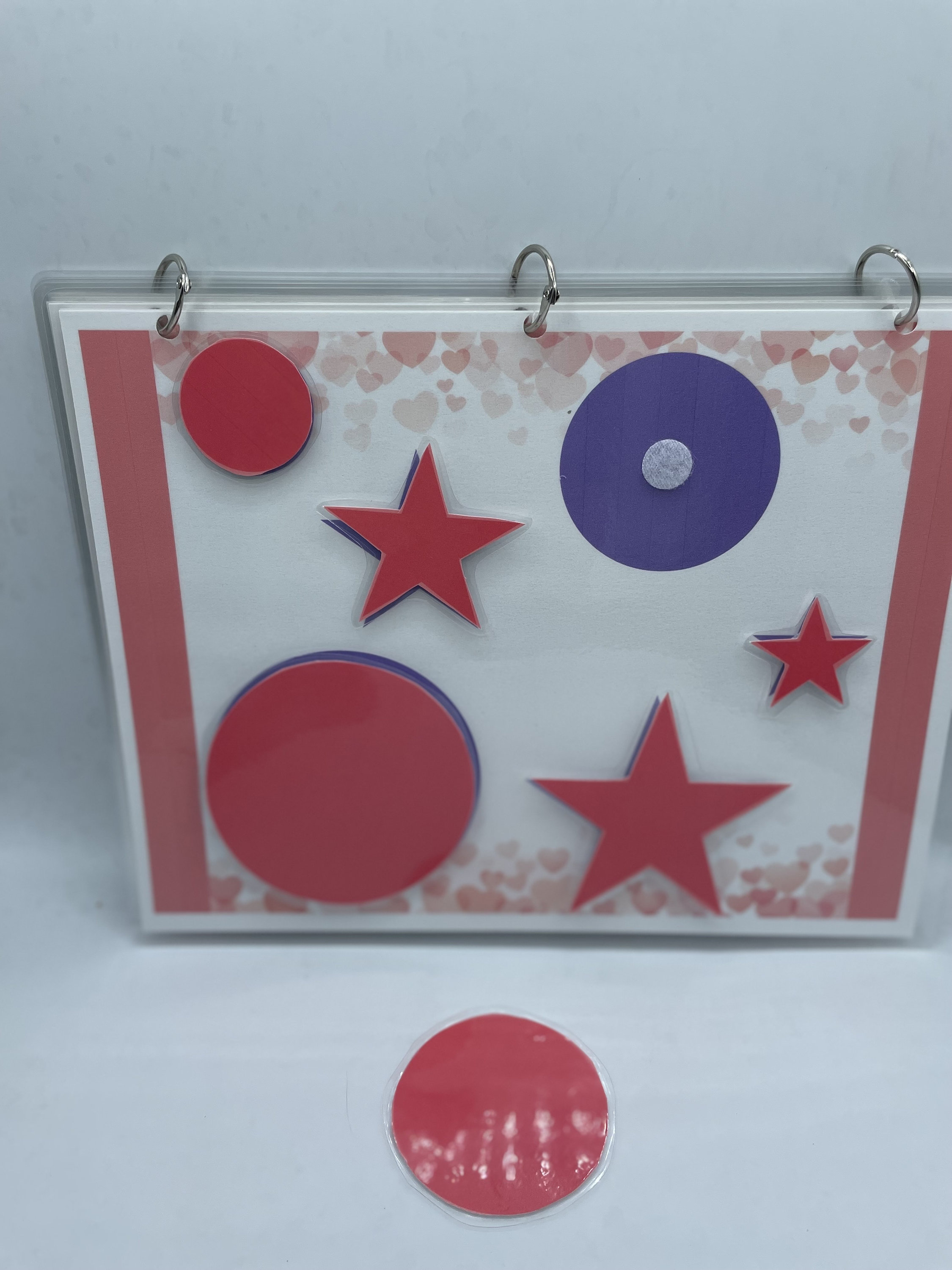 Matching Shapes Activity Busy Book Game Educational Math Preschool - Etsy