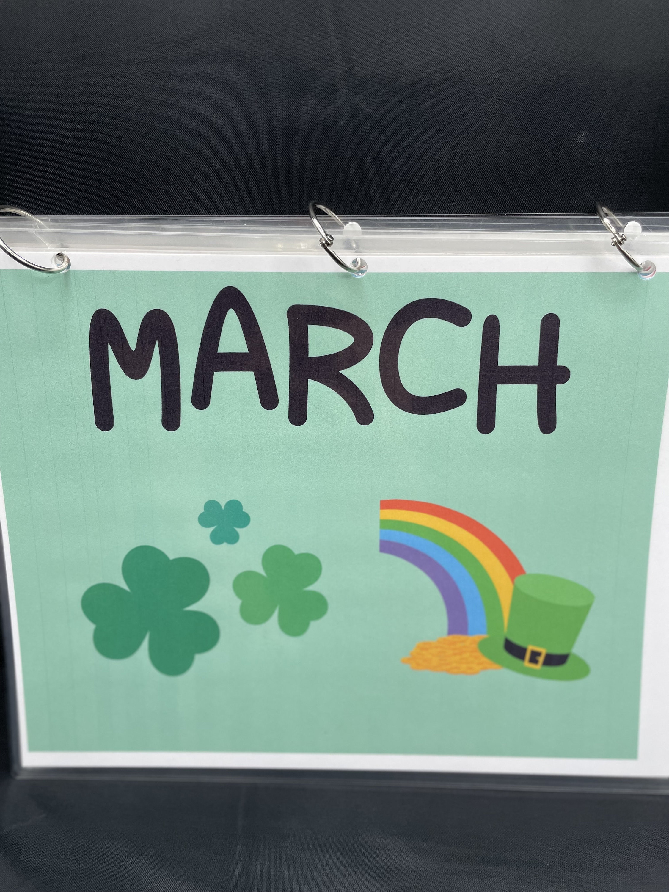 Months of the Year Activity Busy Book Game Educational Children - Etsy