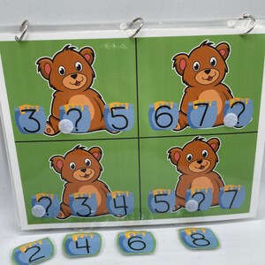 Numerical Order Numbers 1-10 Missing Numbers Math Educational Center ...
