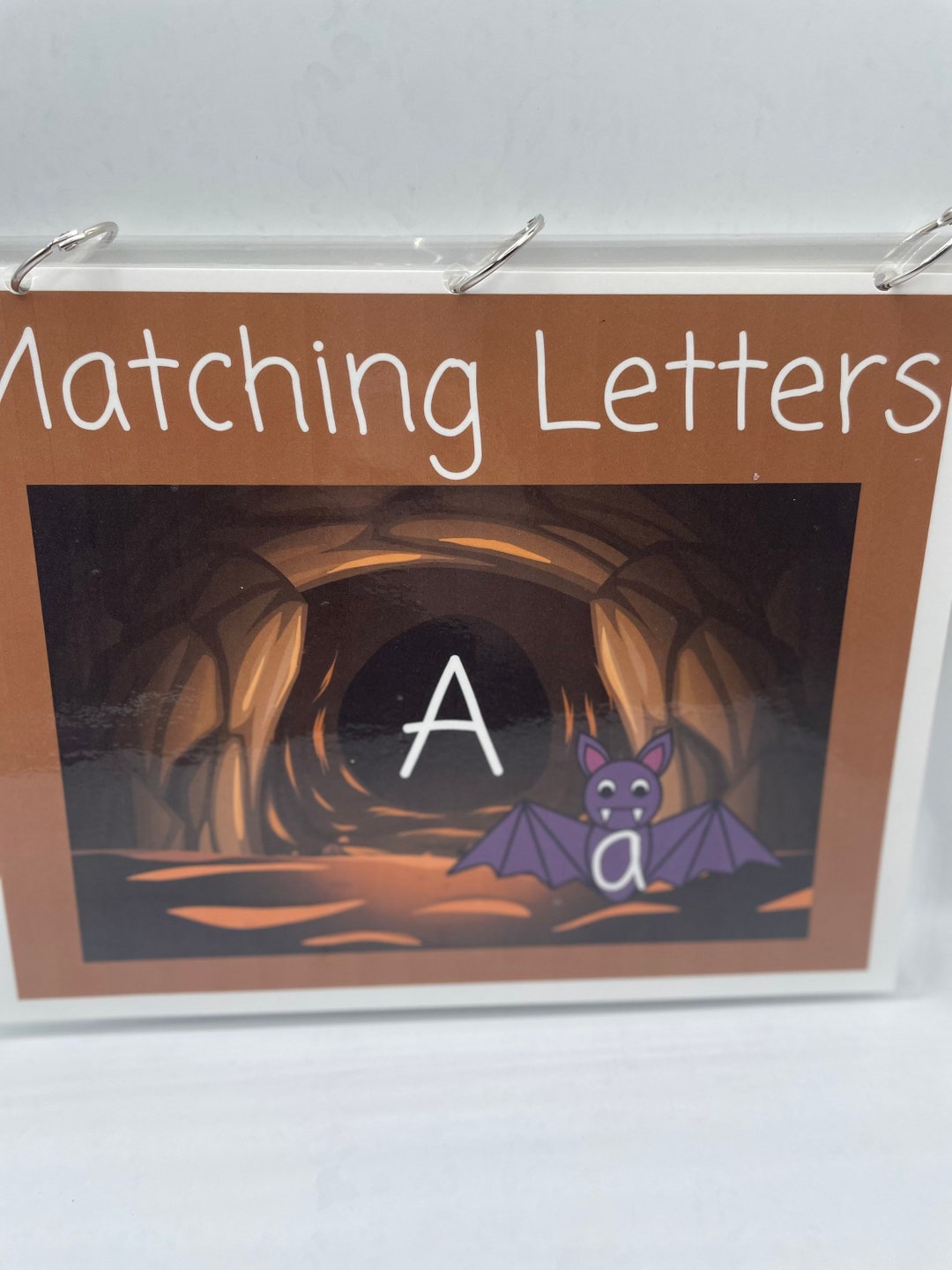 Matching Letters Alphabet Lowercase to Uppercase Activity Book ...