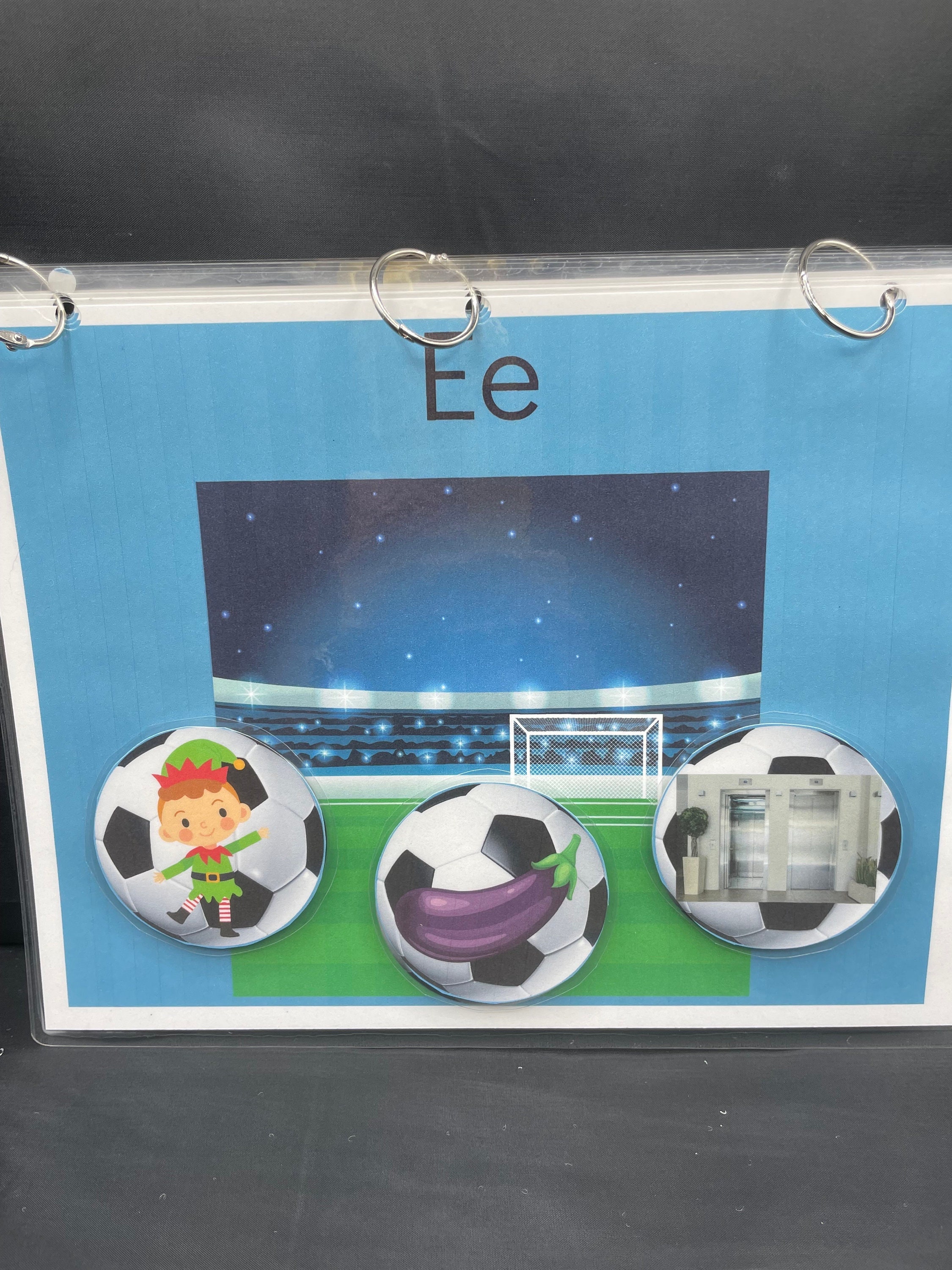 Beginning Sounds Alphabet Reading Phonics Activity Busy Book Game ...