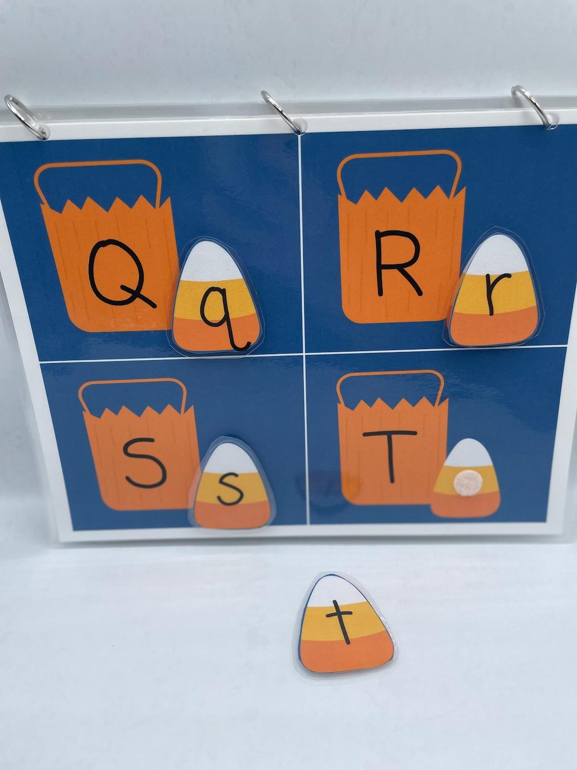 Matching Letters Alphabet Lowercase to Uppercase Activity Book ...