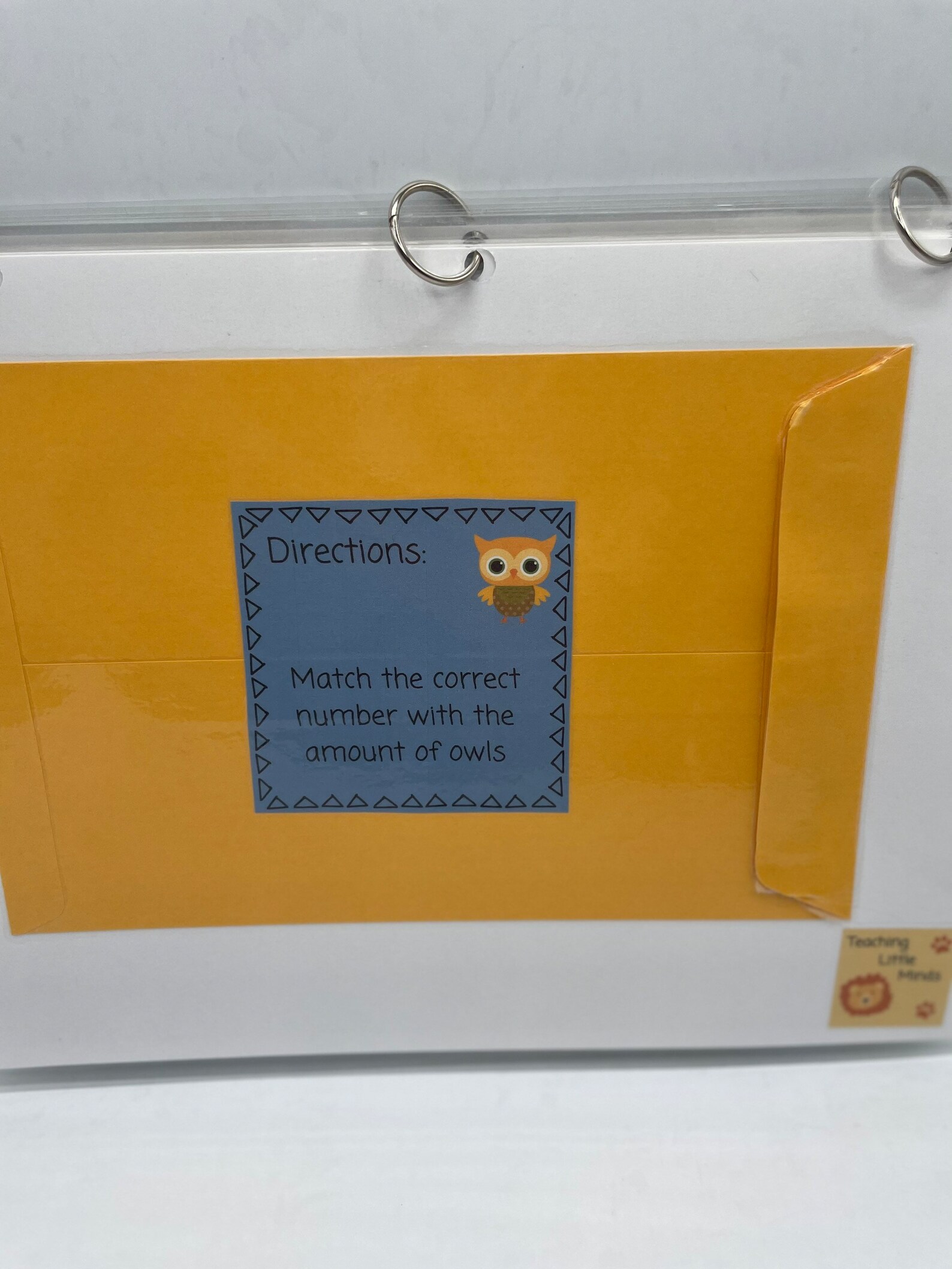 Counting Numbers 0-10 Activity Busy Book File Folder Math Center ...