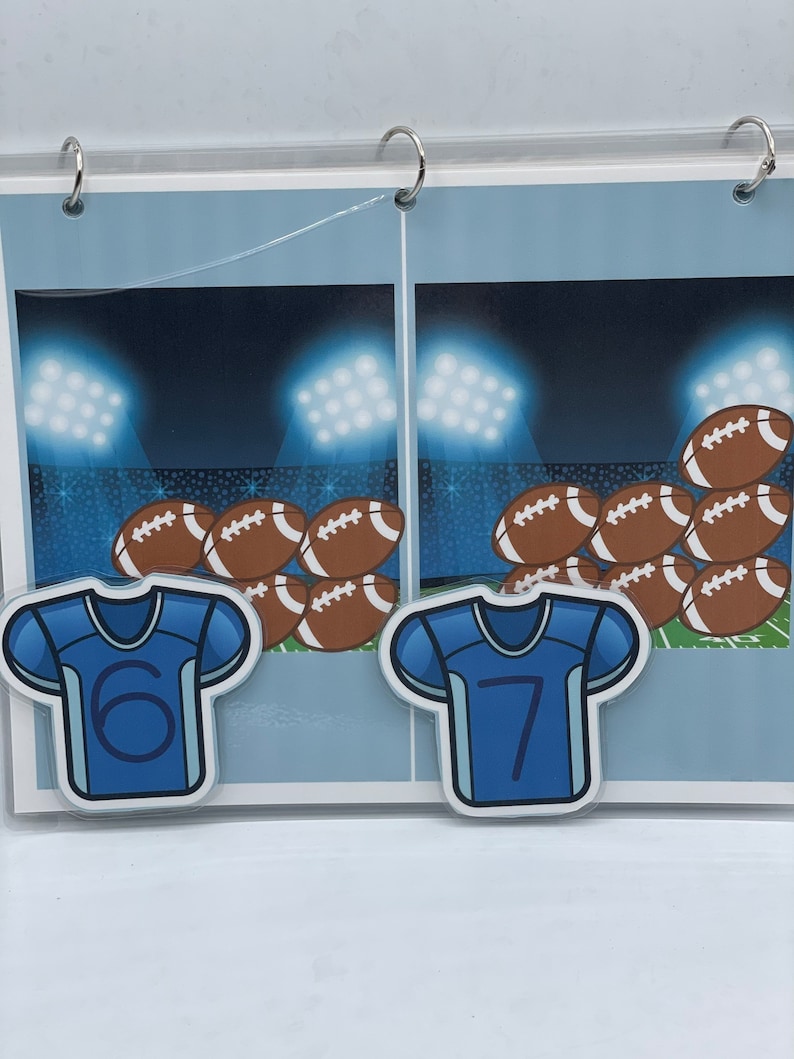 Counting Numbers 0-10 Activity Busy Book File Folder Math Center ...