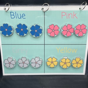 Color Sorting Activity Busy Book Game Educational Children’s - Etsy